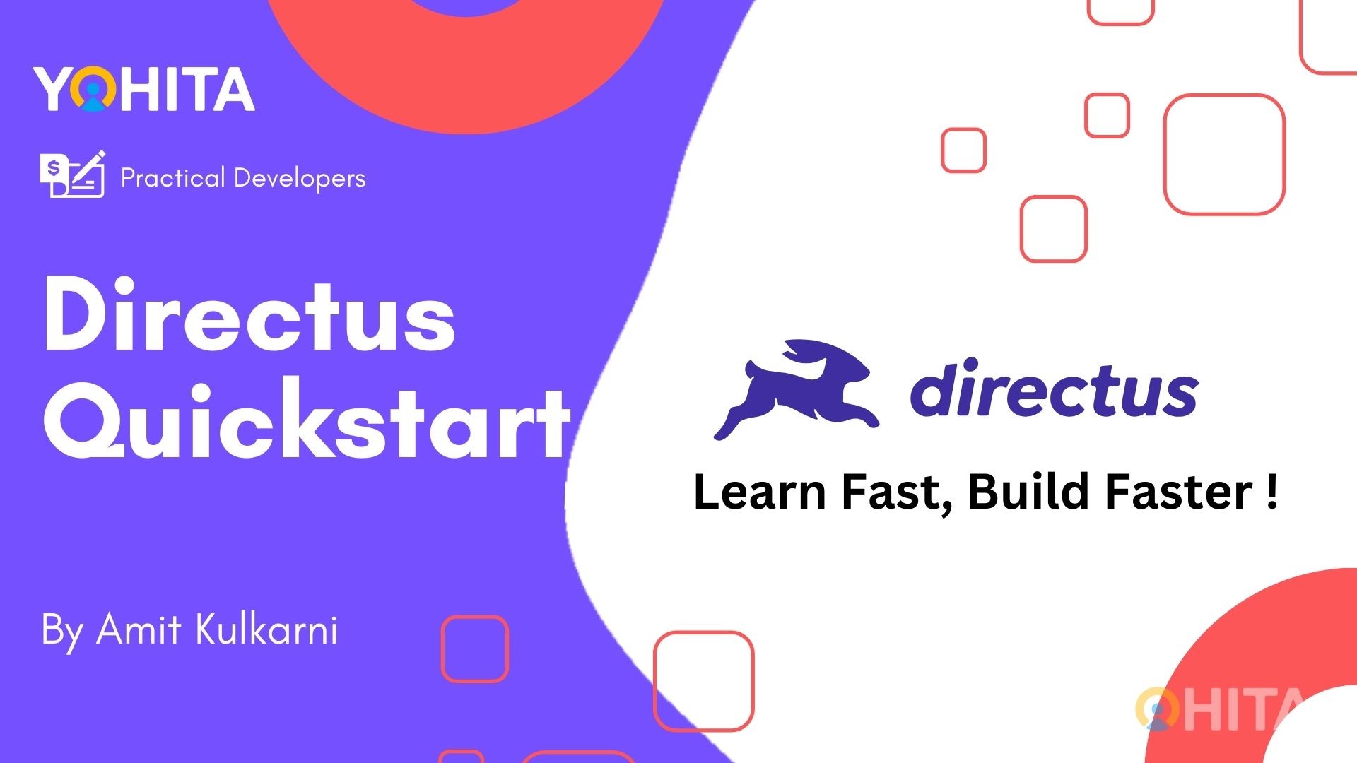 Directus CMS QuickStart Course : Learn Fast, Build Faster